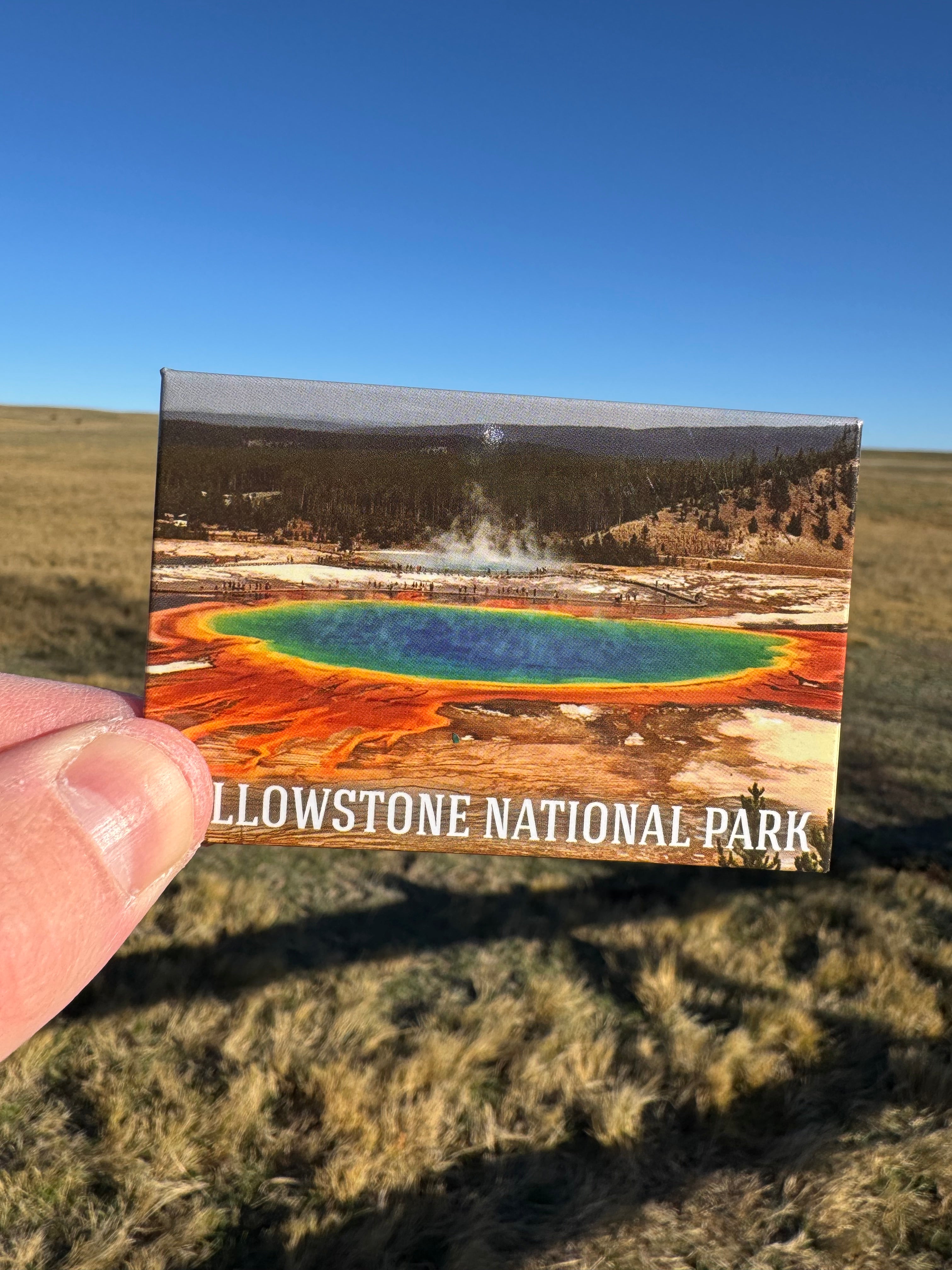 Magnet Yellowstone National Park – Trésors de l’Ouest Américain