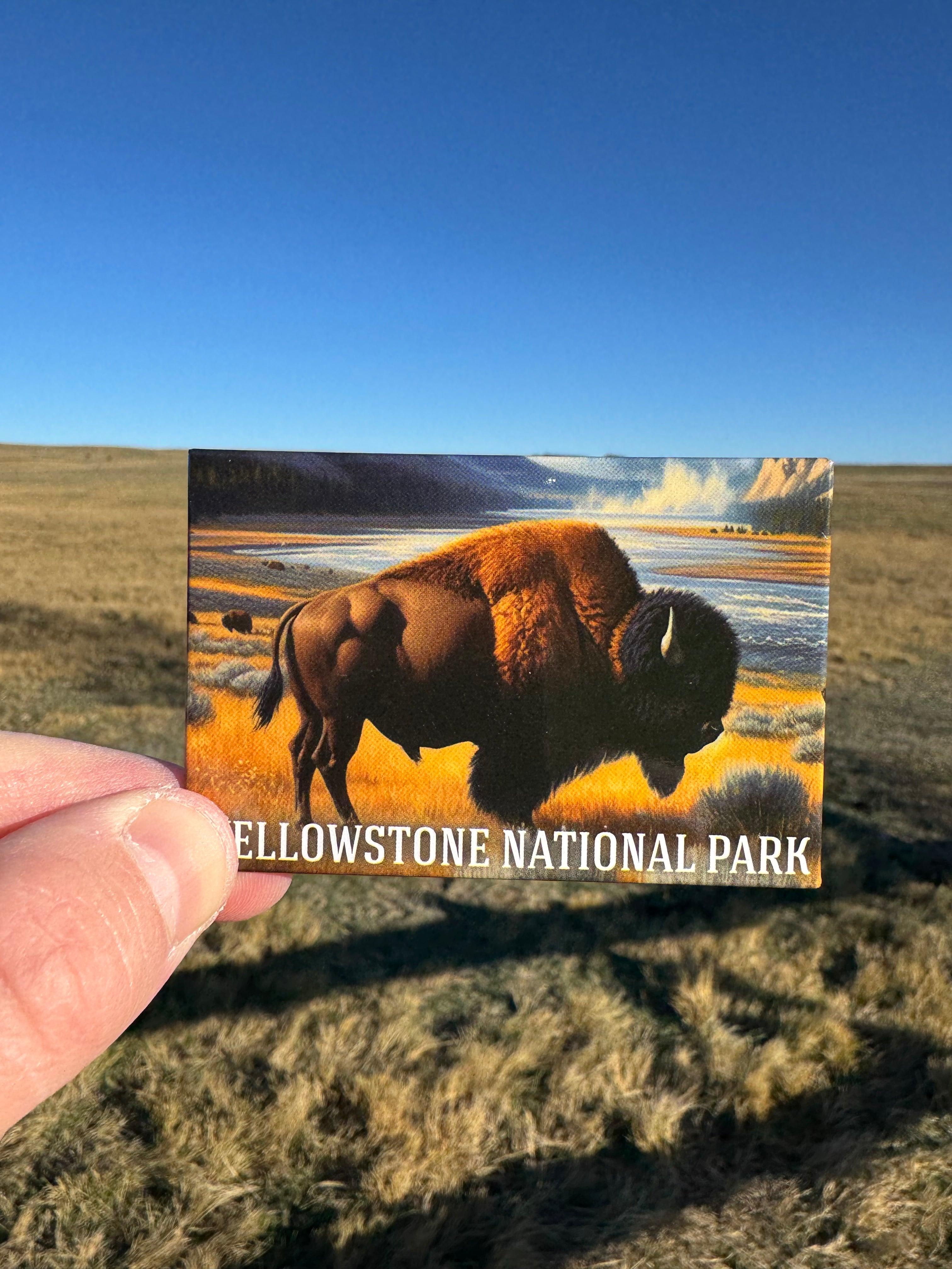 Magnet Yellowstone National Park – Trésors de l’Ouest Américain