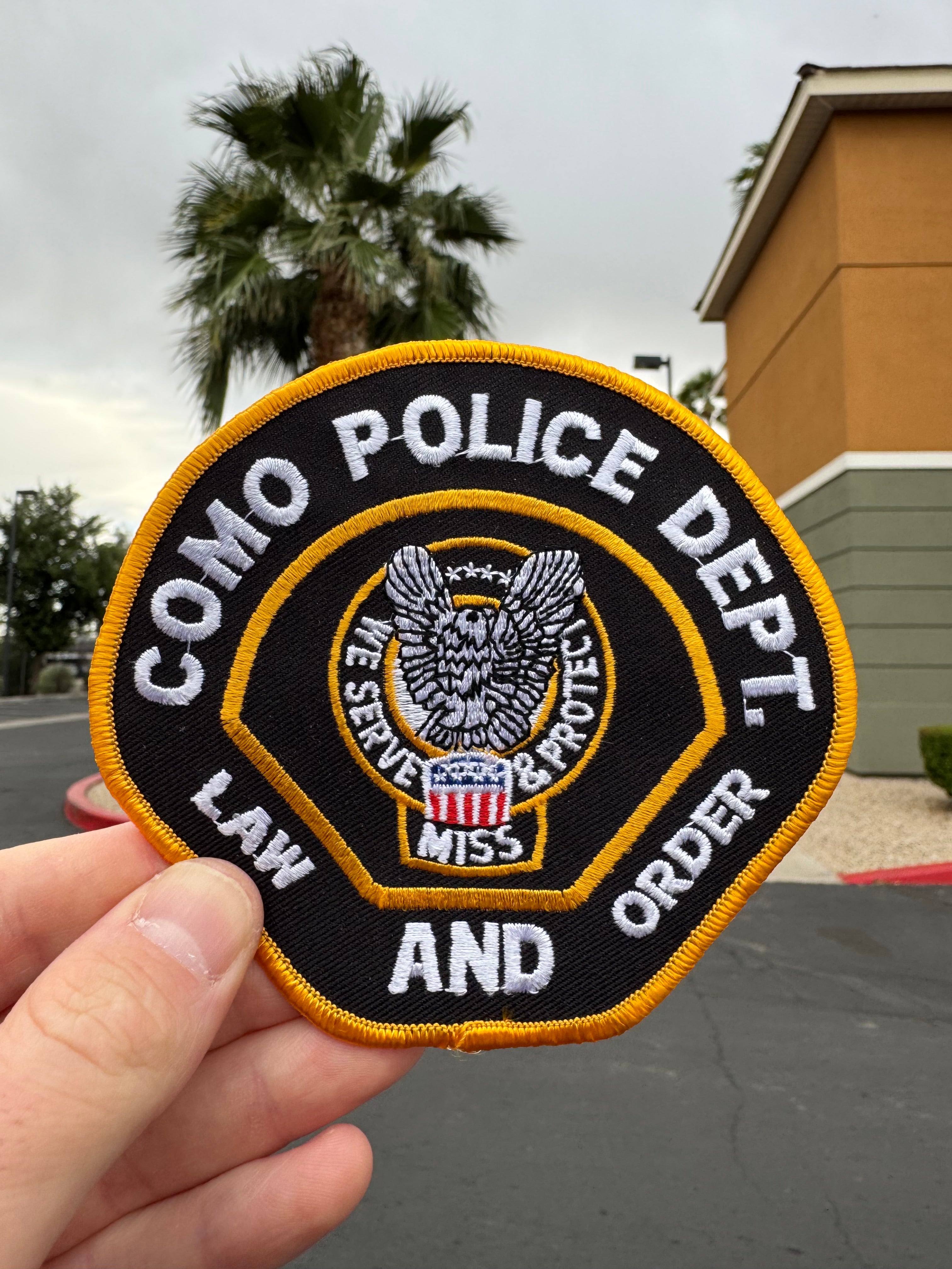 Patch de police authentique – Trésors de l’Ouest Américain